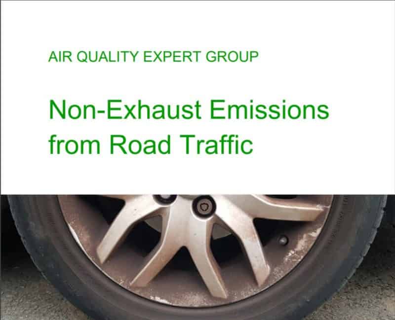 Non-exhaust particles such as ground up tyres, road and brake dusts are ...